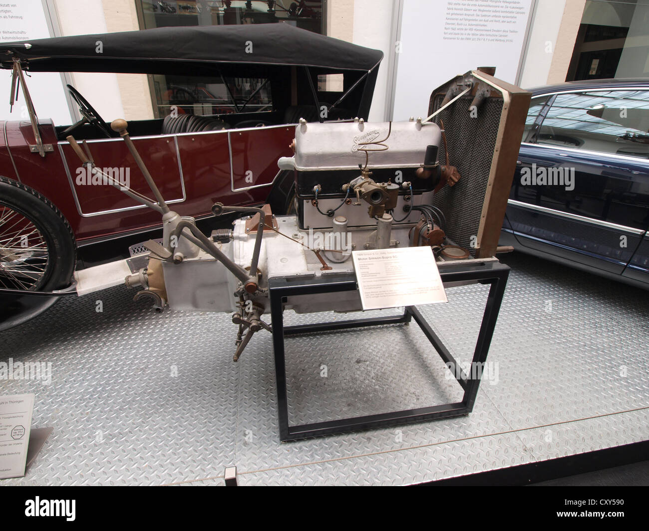 1925 Simson & Co Motor, engine Simson-Supra SO Stock Photo - Alamy