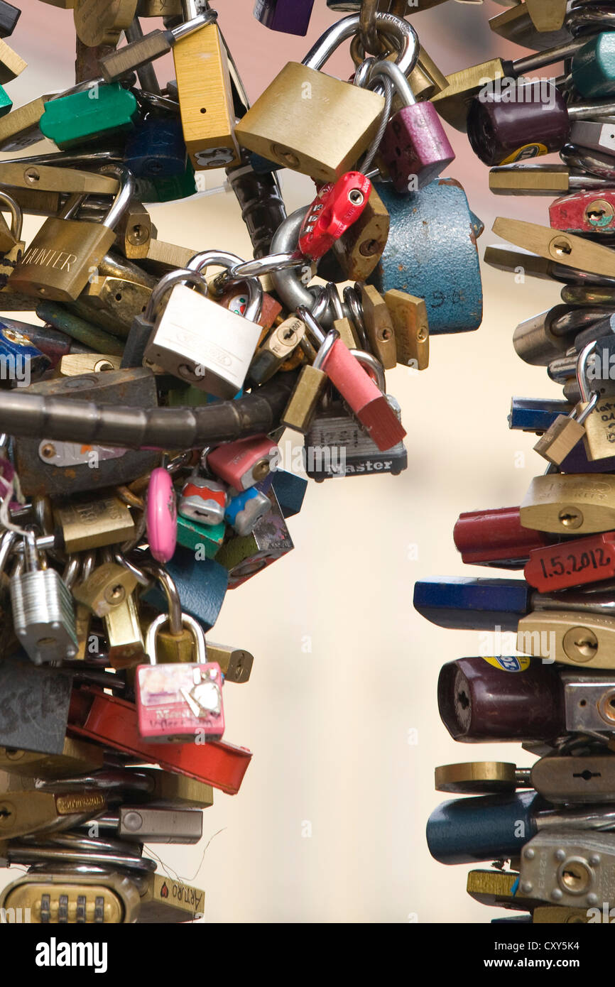 Ornamental love locks hi-res stock photography and images - Alamy