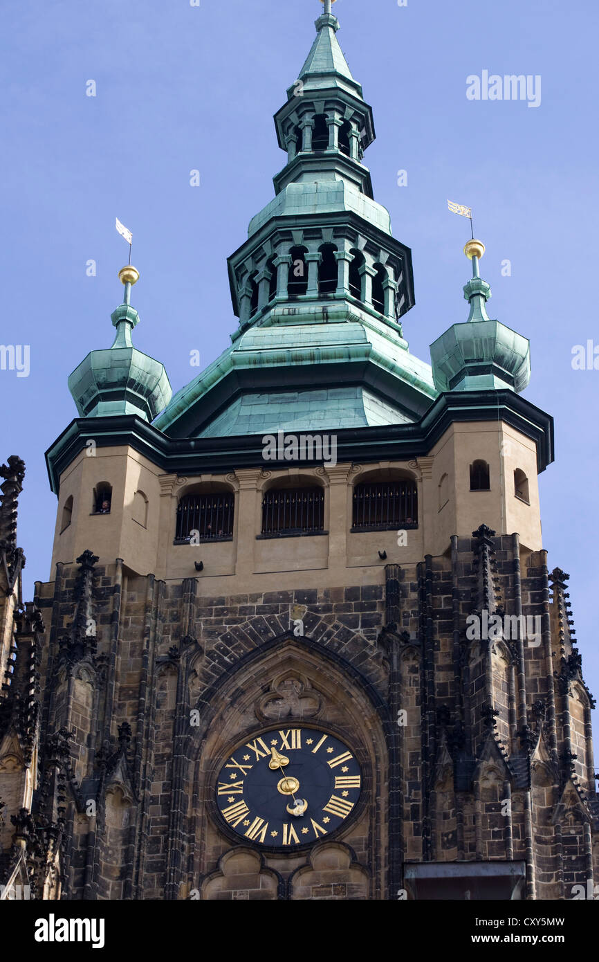 Prague Castle biggest castle in the world Abstract view of the castle ...