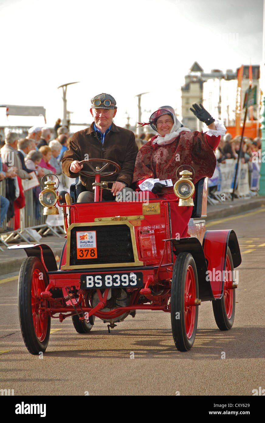 VETERAN CAR RUN FROM LONDON TO BRIGHTON 2007 Stock Photo - Alamy