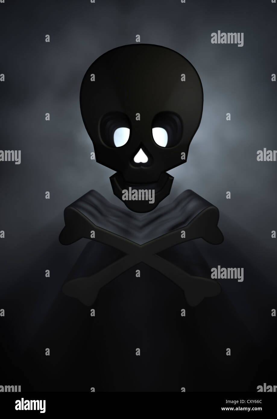 Skull and cross bones symbol hi-res stock photography and images - Alamy