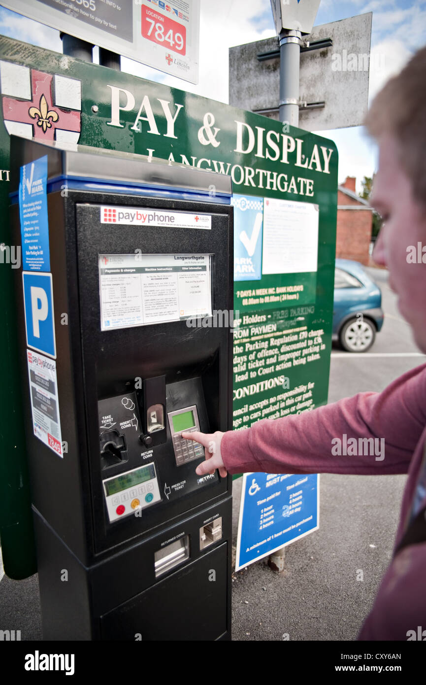Pay And Display Ticket Machine High Resolution Stock Photography and ...