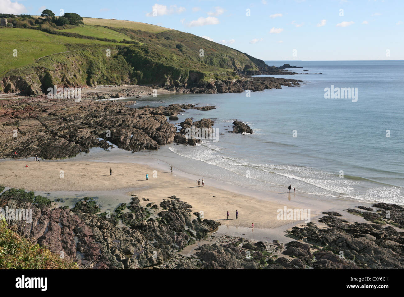 Talland bay hi-res stock photography and images - Alamy