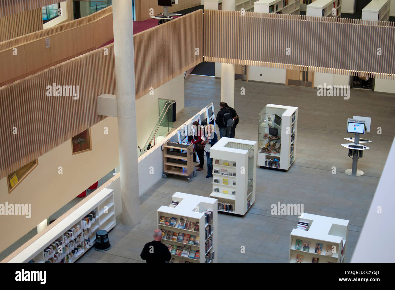 The Hive, Worcester, UK Stock Photo - Alamy
