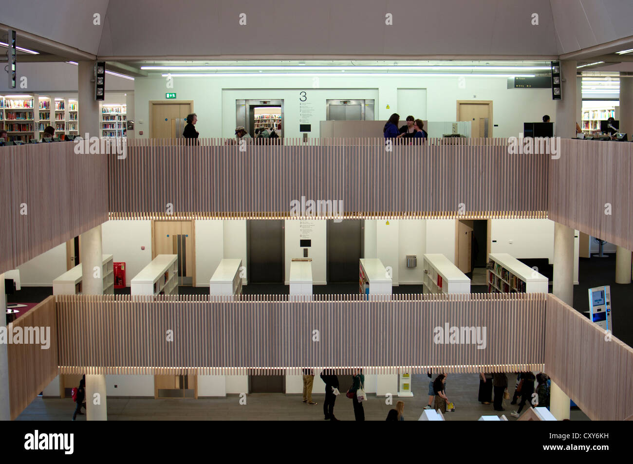 The Hive, Worcester, UK Stock Photo - Alamy