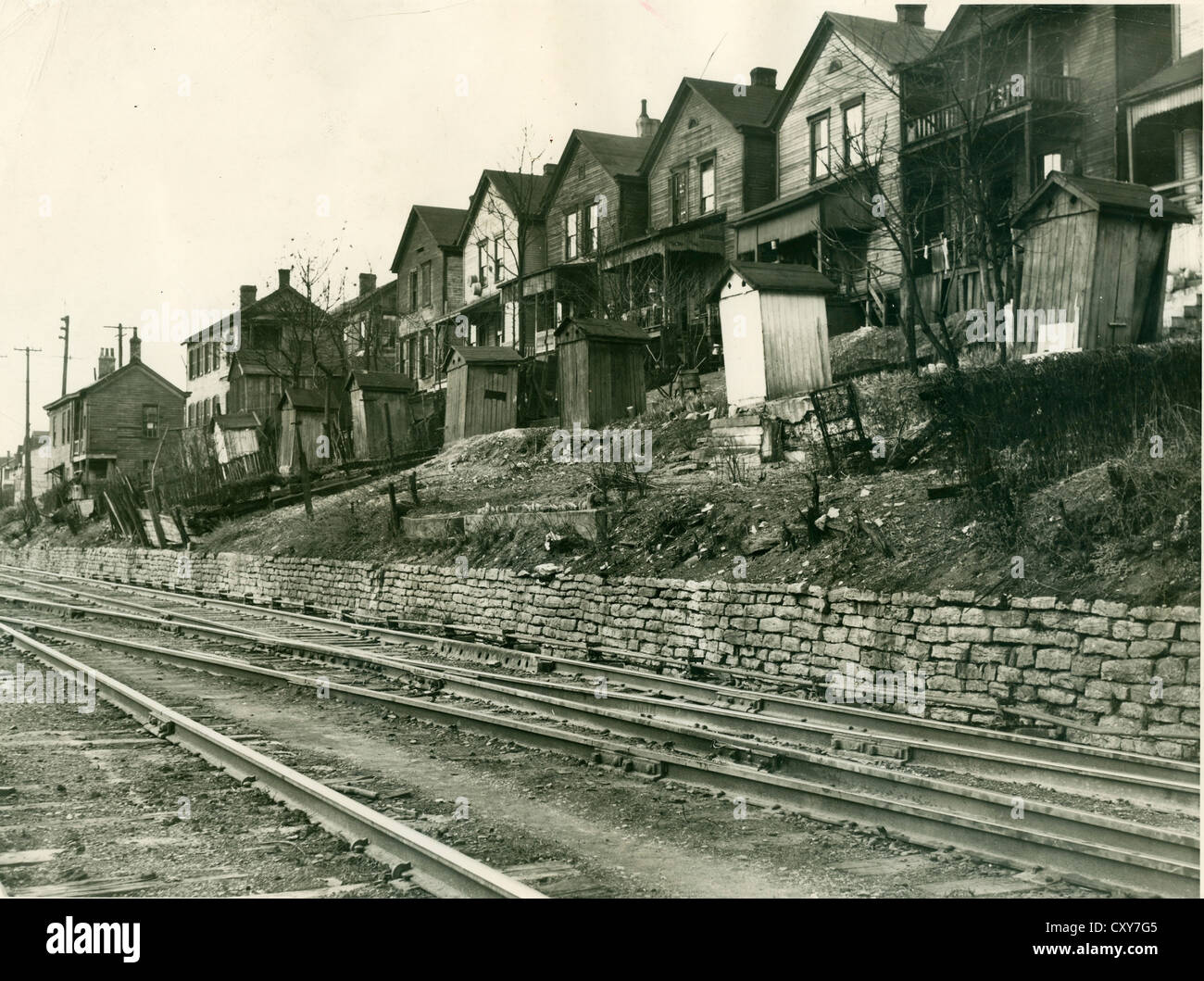 1935 slums hi-res stock photography and images - Alamy