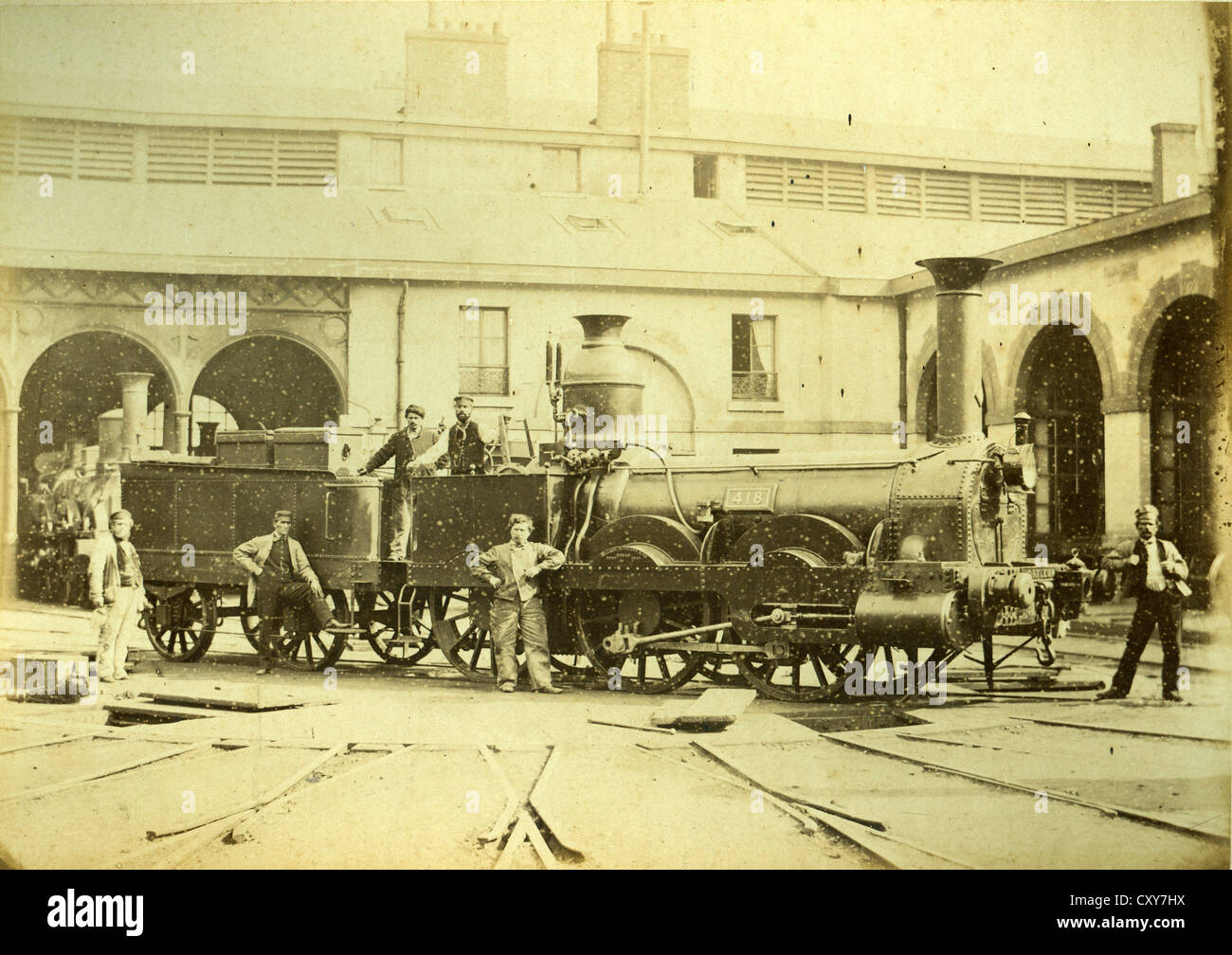 1870 locomotive hi-res stock photography and images - Alamy