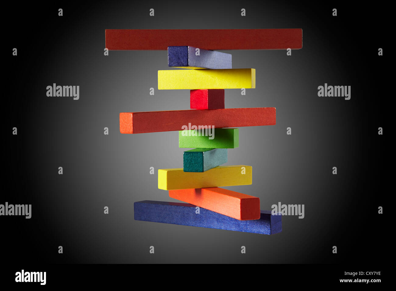 Color wooden blocks hi-res stock photography and images - Alamy