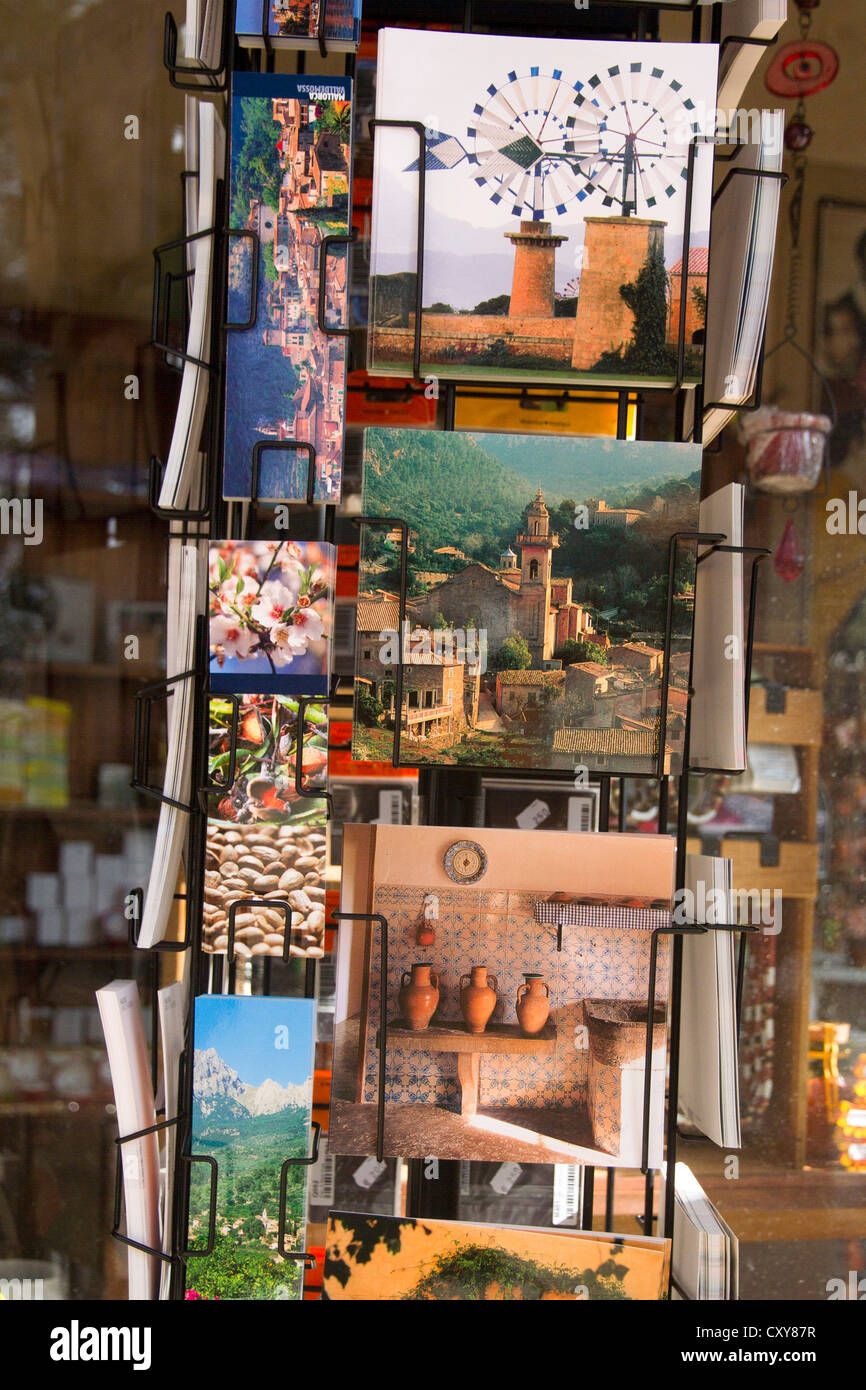 Mallorca postcards photos Stock Photo - Alamy