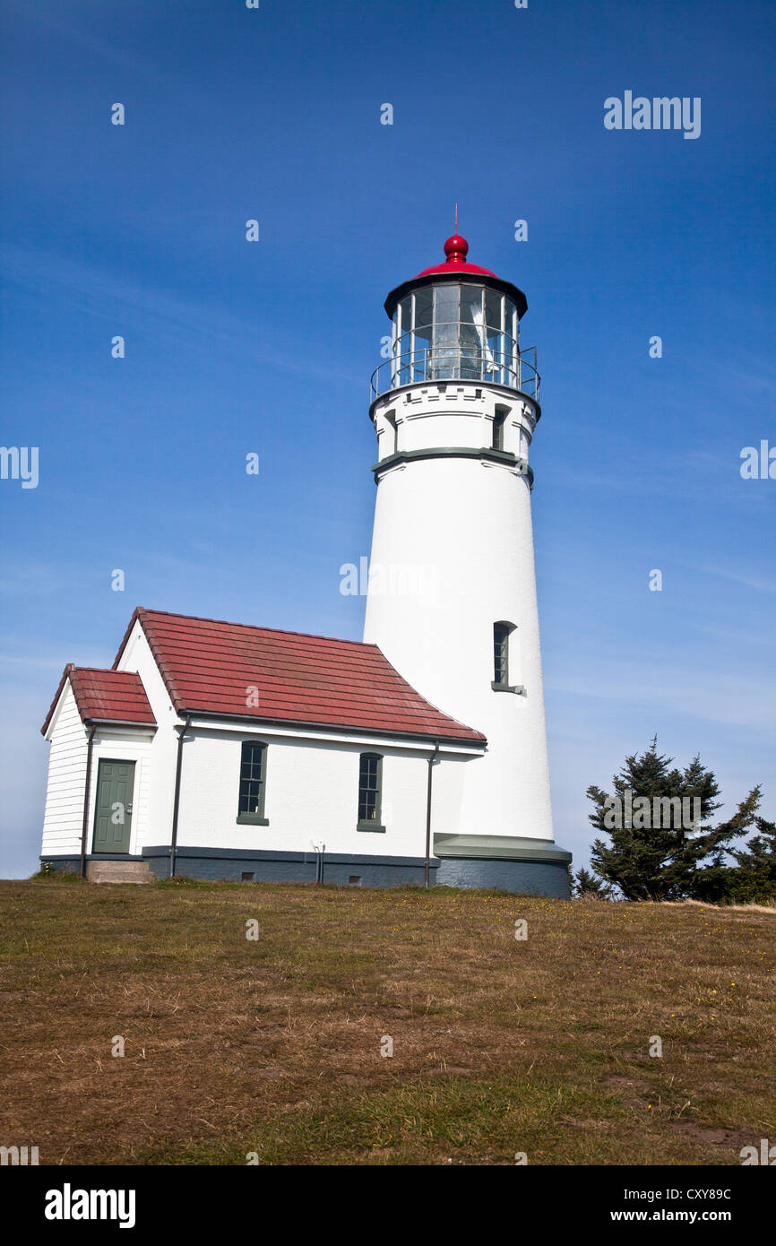 Cape Blanco Lighthouse, the oldest lighthouse on the Oregon Coast ...