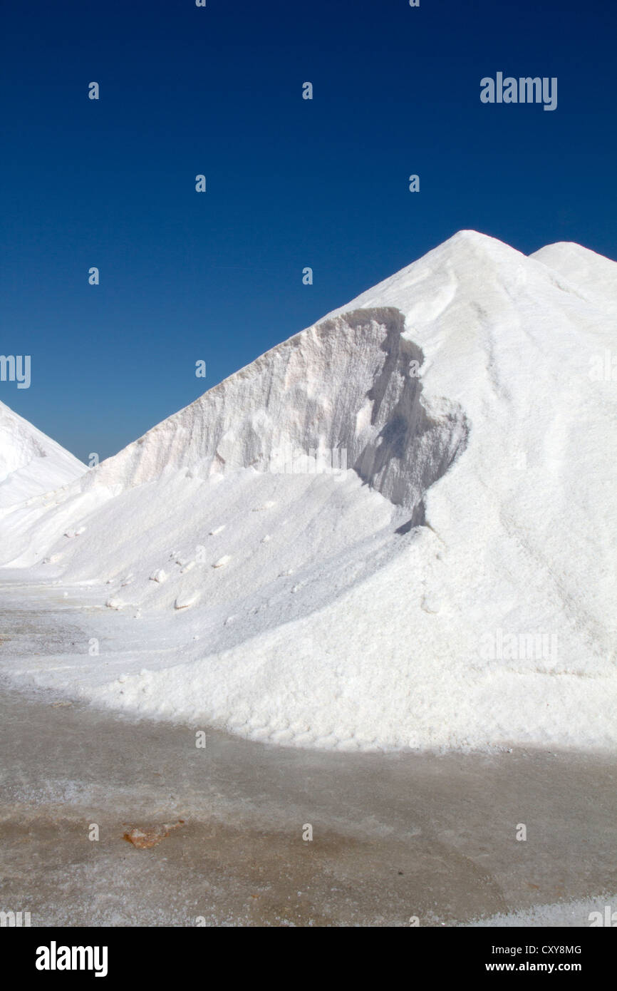 salt flats Es Trenc Mallorca Balearic Spain Stock Photo - Alamy
