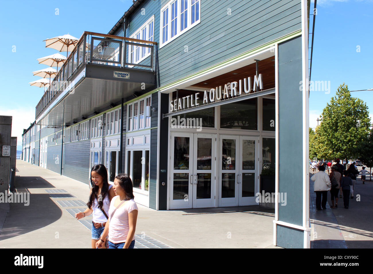 Seattle Aquarium, Seattle, Washington, USA Stock Photo - Alamy