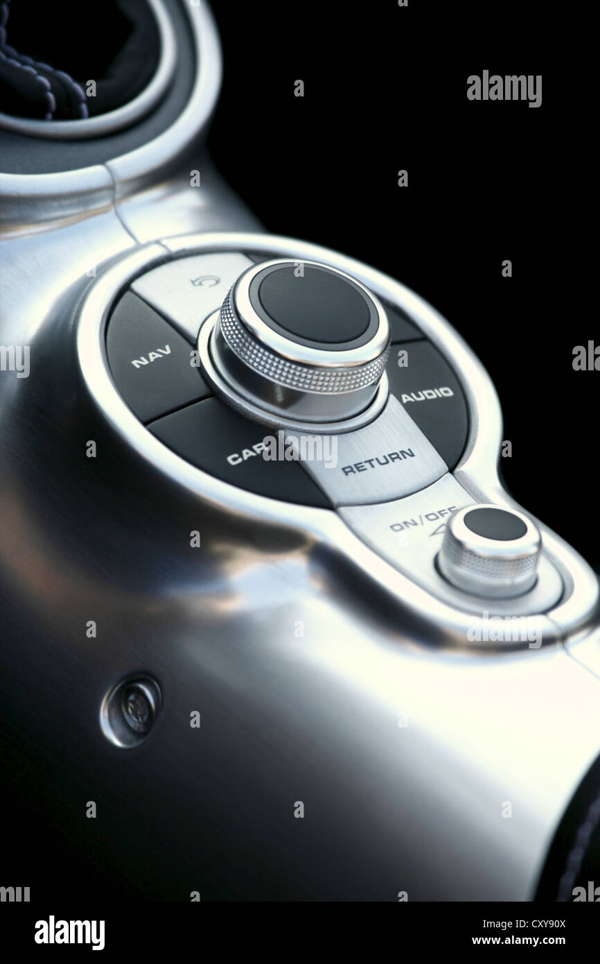Infotainment system in car Stock Photo - Alamy