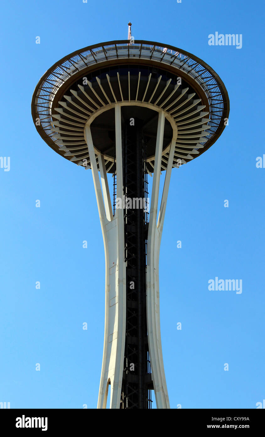 Seattle Space Needle Tower, Seattle, Washington, USA Stock Photo - Alamy
