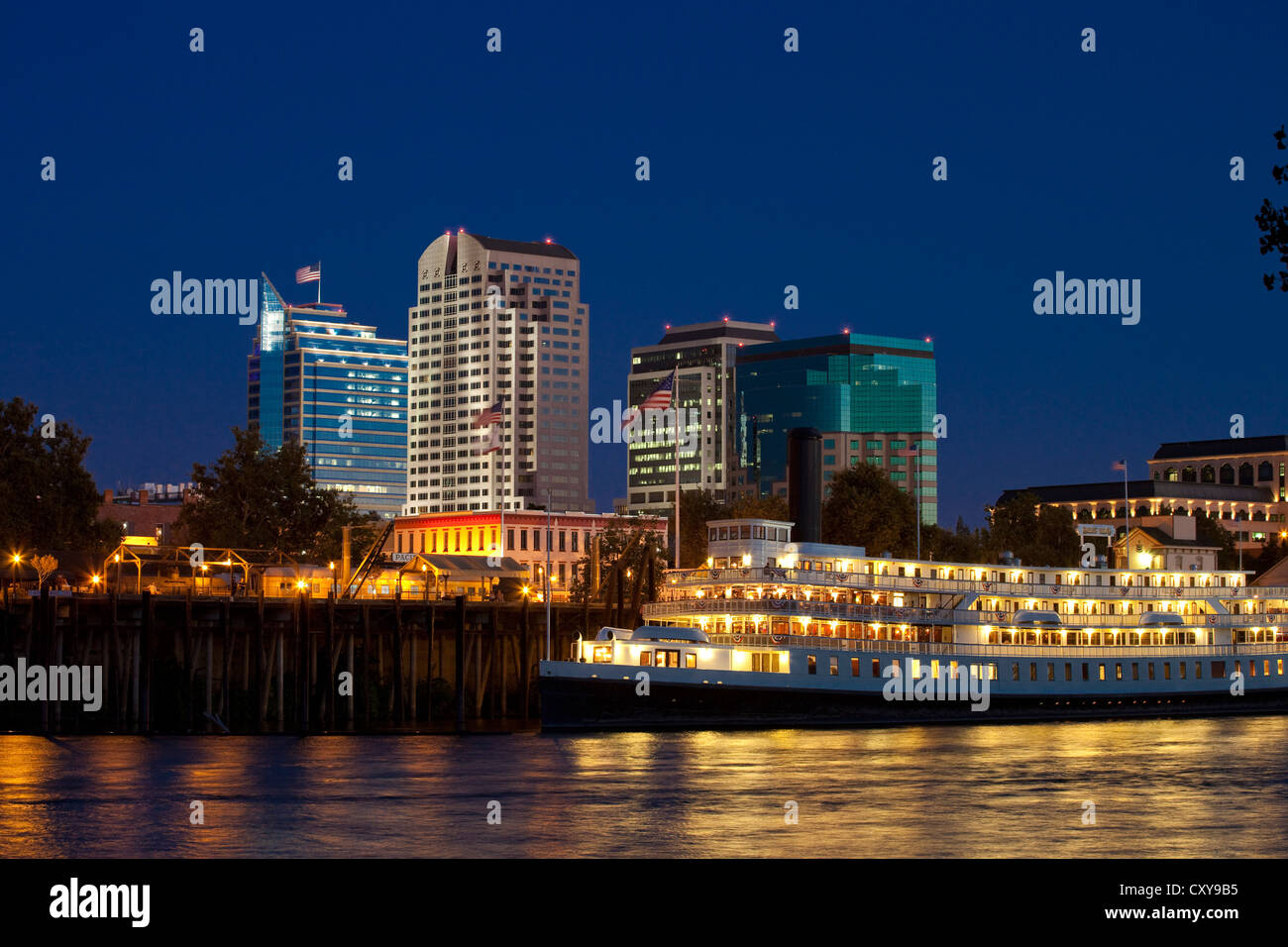 Sacramento skyline hi-res stock photography and images - Alamy