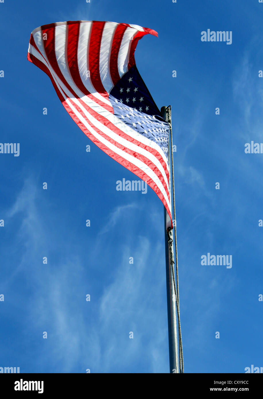 American states flag hi-res stock photography and images - Alamy