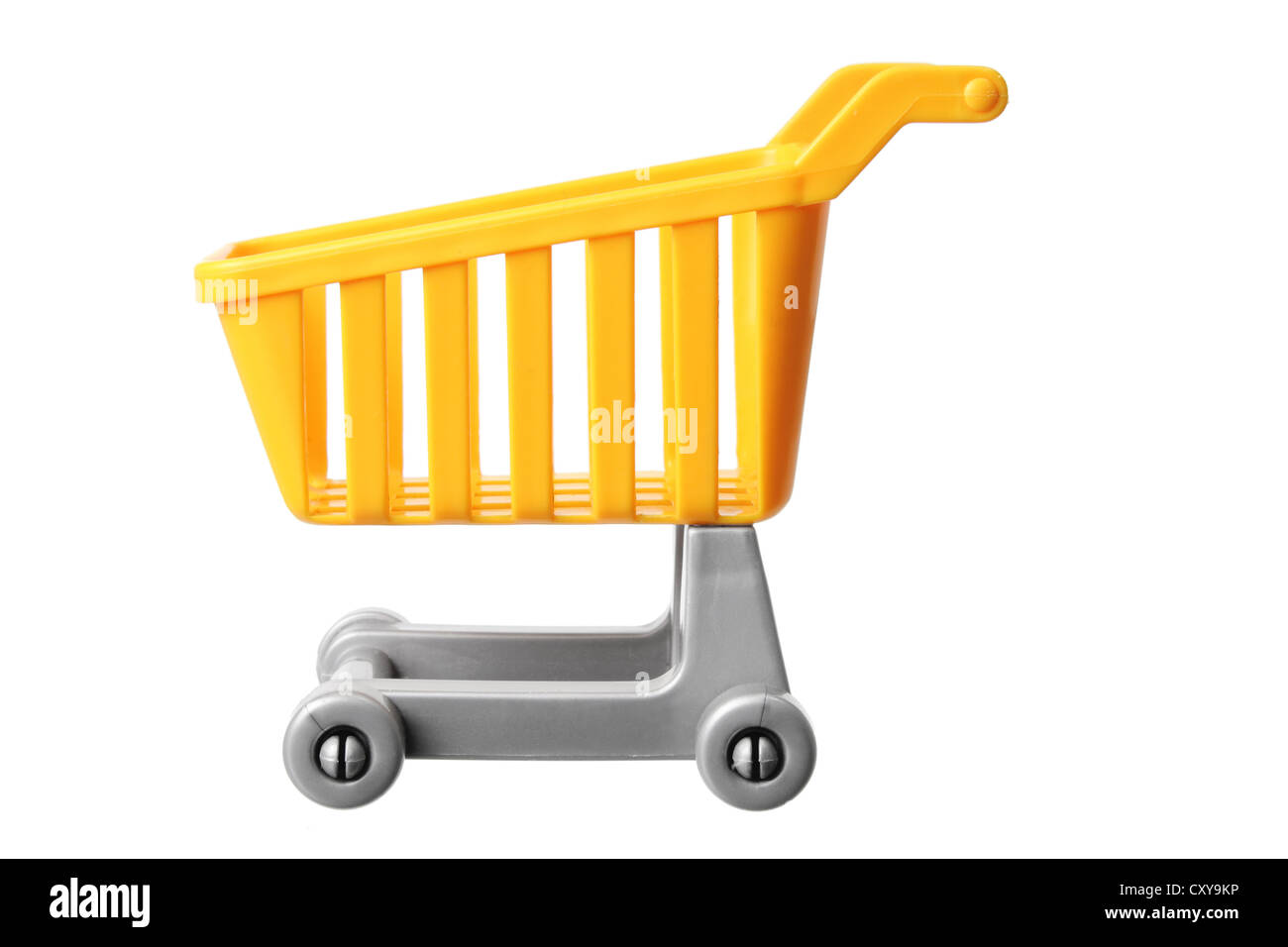 Miniature Shopping Trolley Stock Photo - Alamy