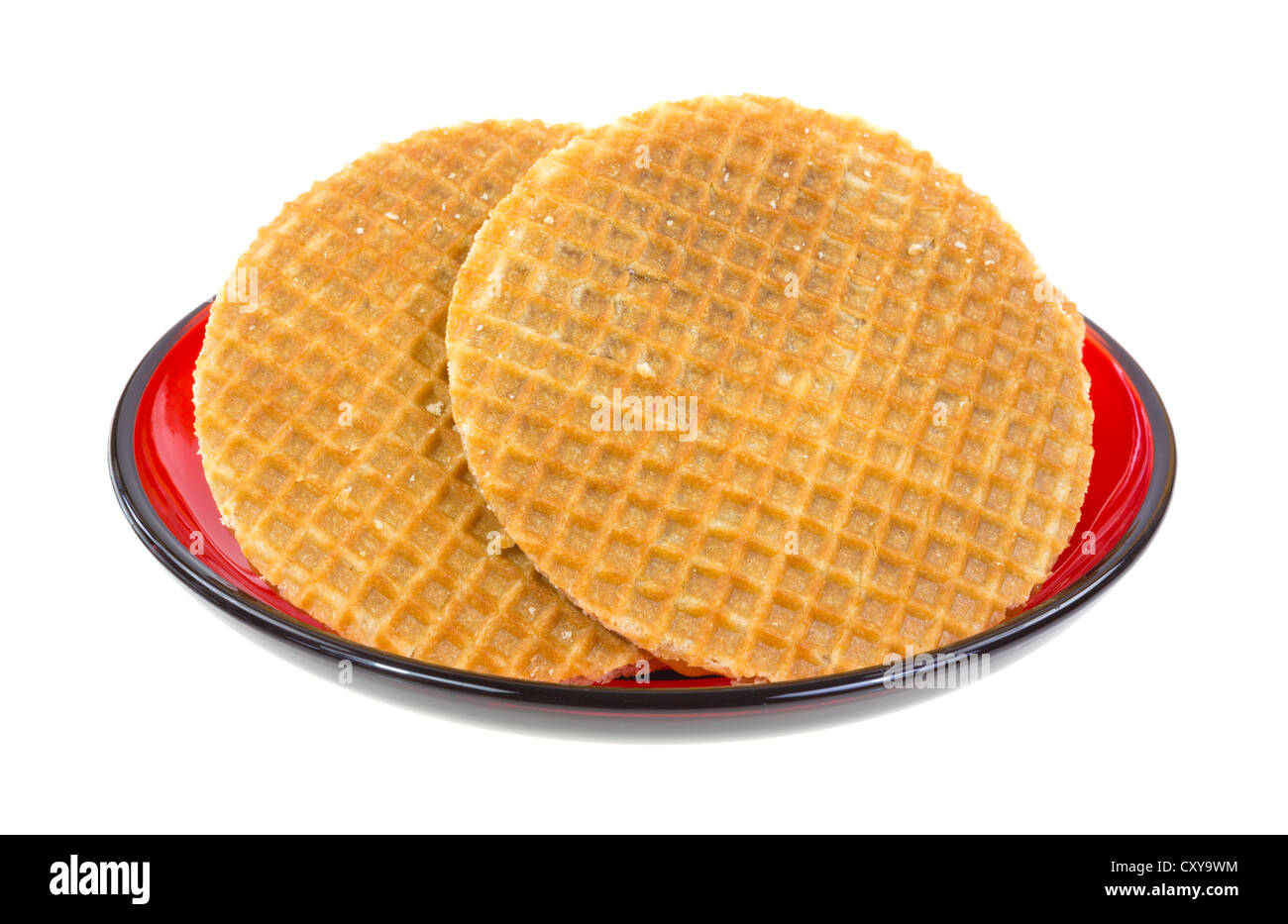 White background wafer cookies hi-res stock photography and images - Alamy