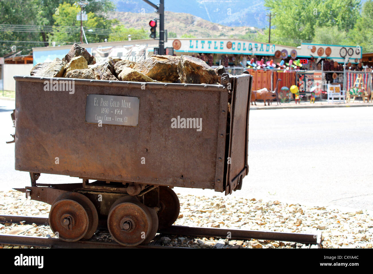 Mine cart hi-res stock photography and images - Alamy