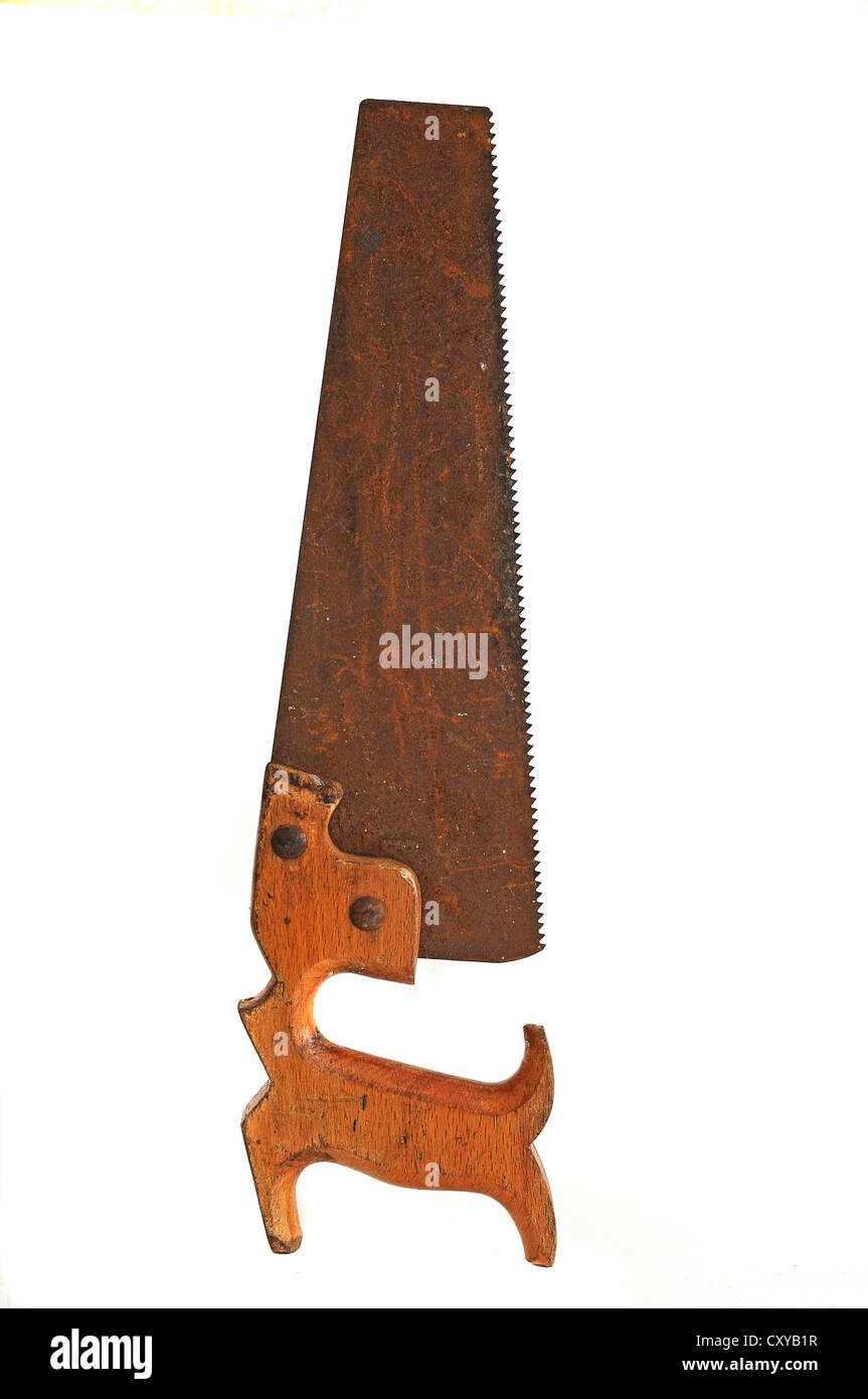 Saws tool cut out hi-res stock photography and images - Alamy
