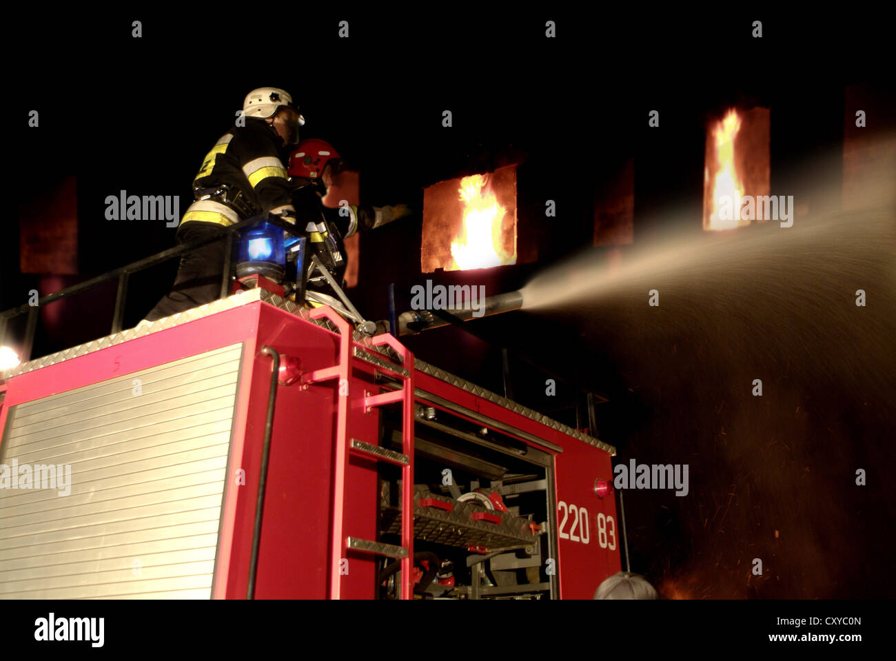 Man fire engine from hi-res stock photography and images - Alamy