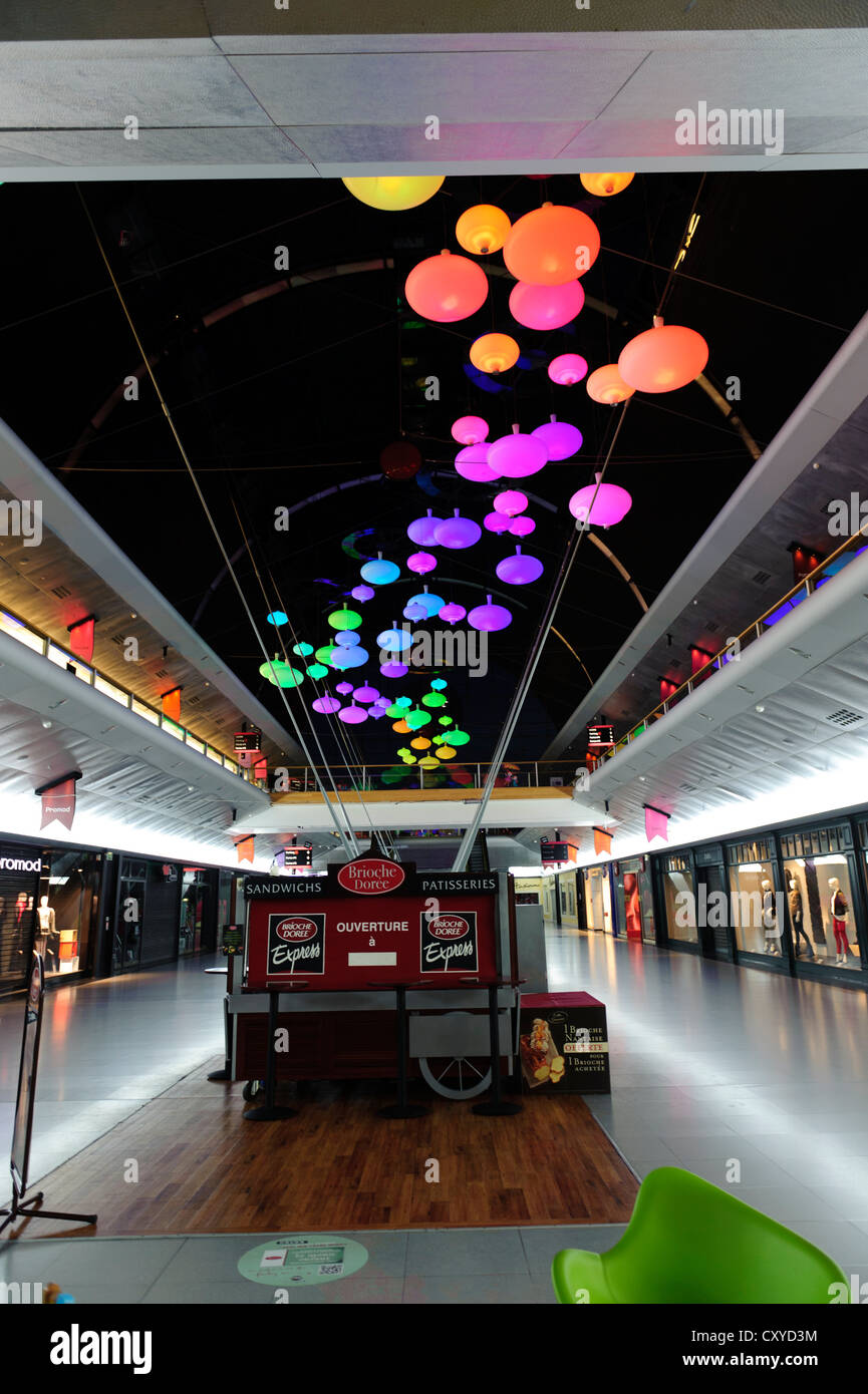 Inside french shopping center hi-res stock photography and images - Alamy