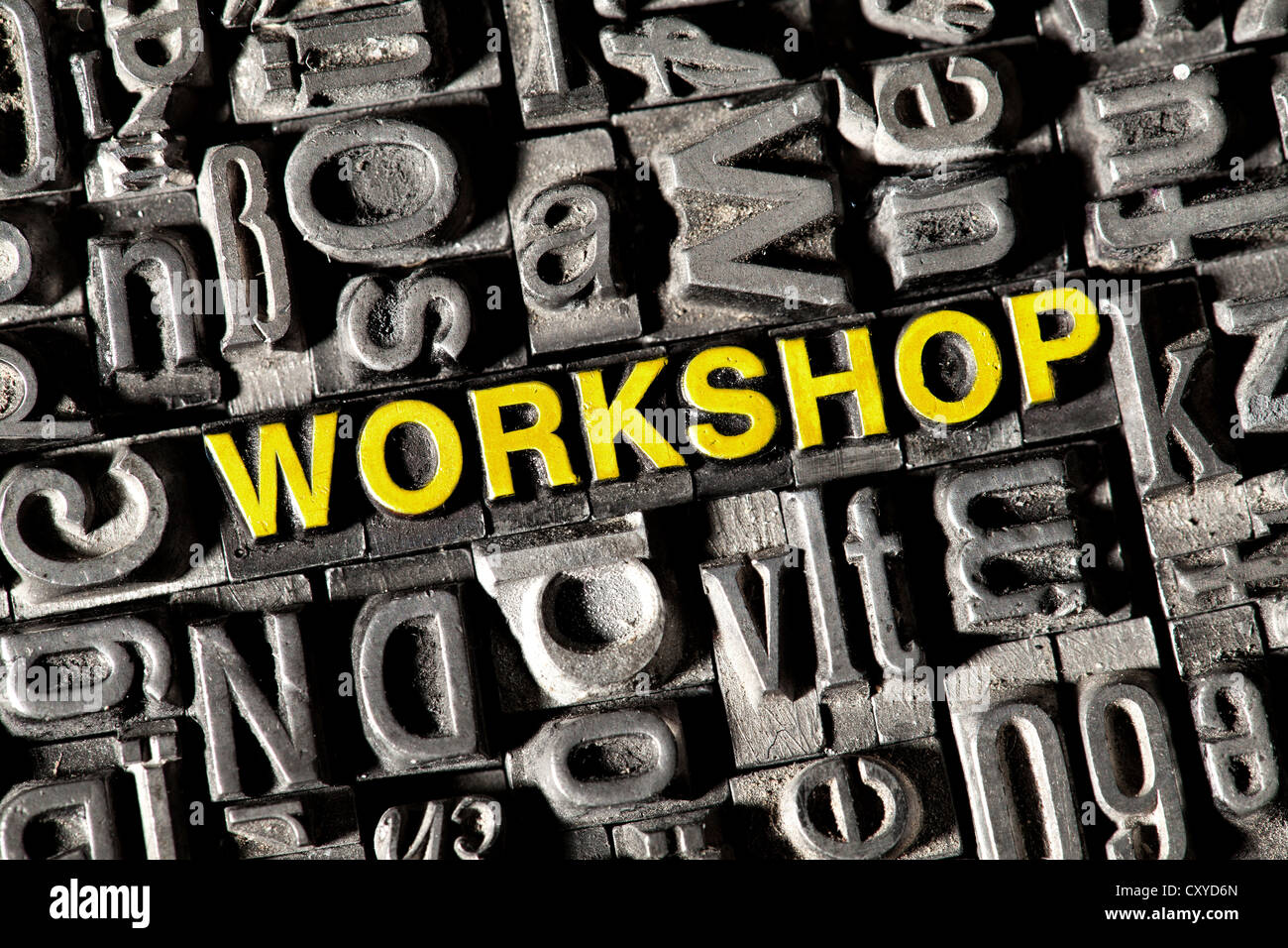 Gold coloured letters hi-res stock photography and images - Alamy