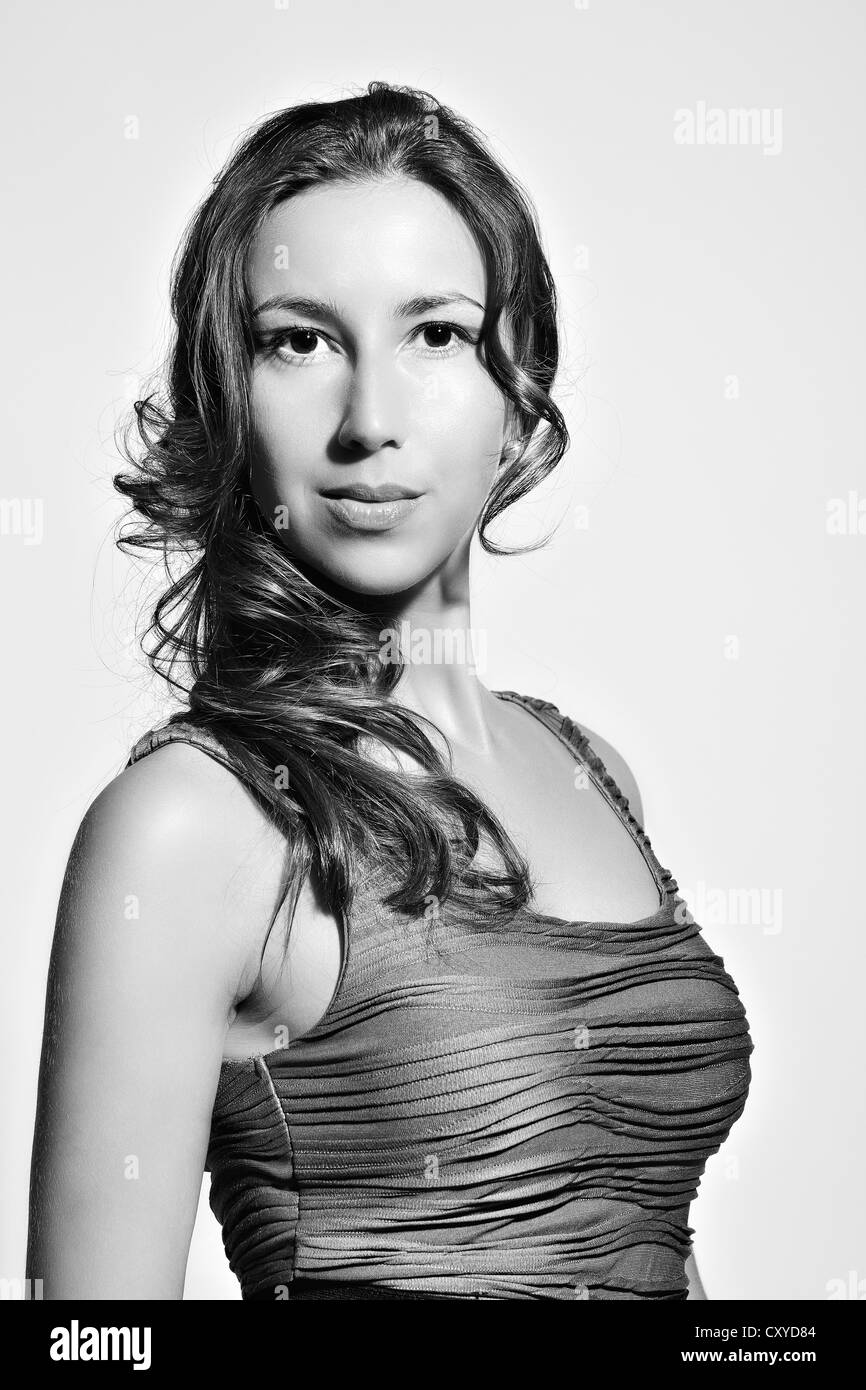 Women in top, portrait Stock Photo - Alamy