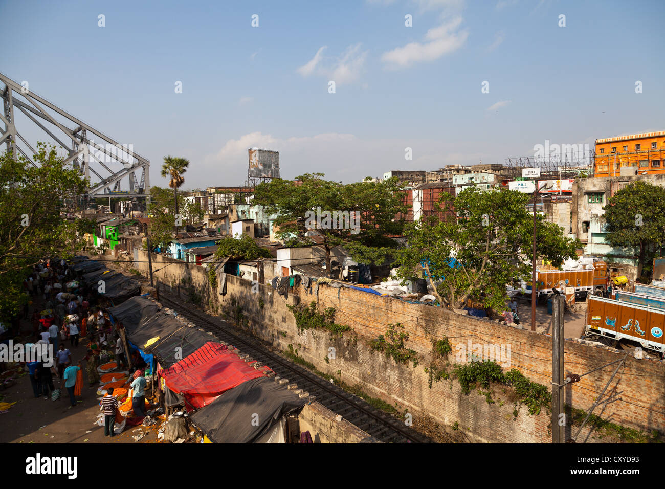 Kolkata aerial view hi-res stock photography and images - Alamy