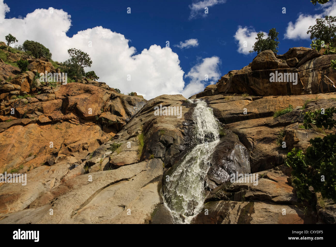 Waterfall in the Erongo Mountains, Namibia, Africa Stock Photo - Alamy