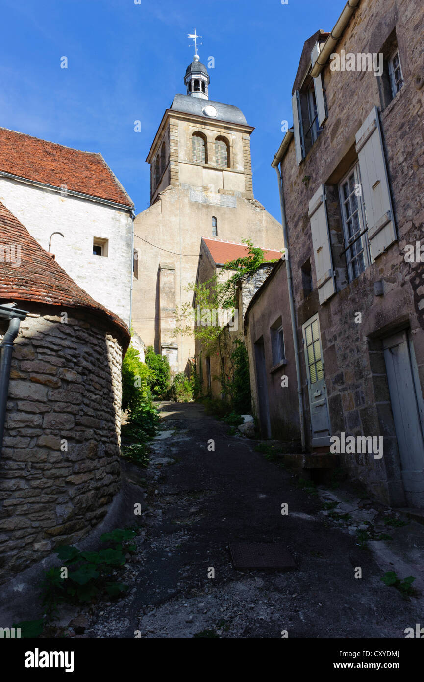 Vezelay, Historic Building Street Scene Stock Photo - Alamy