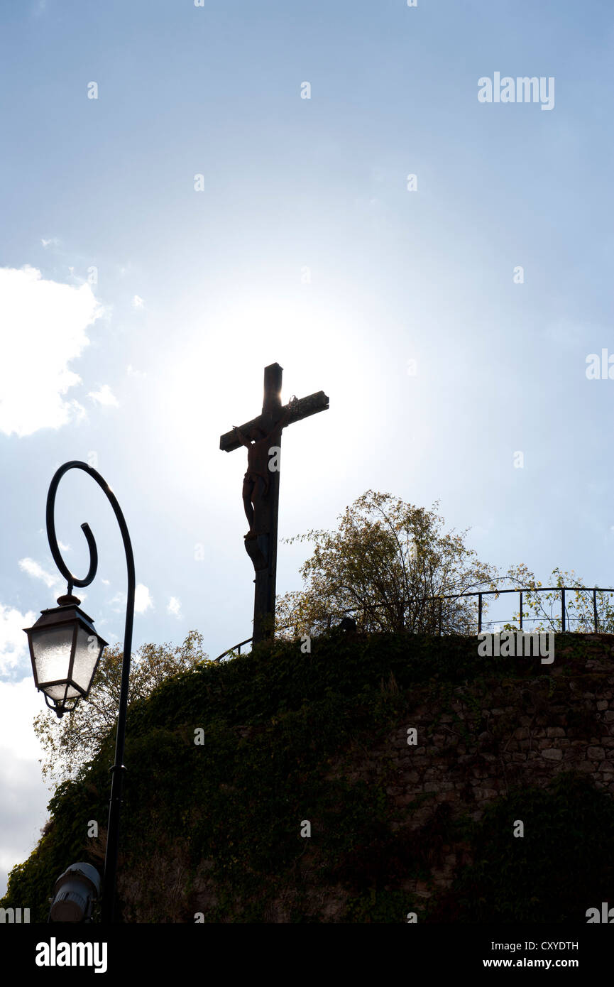 Jesus on a cross hi-res stock photography and images - Alamy