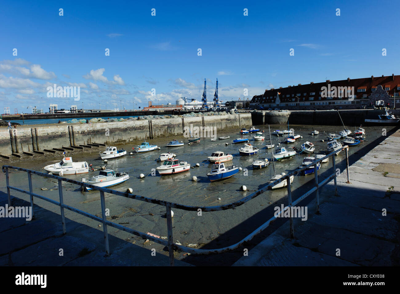 Harbour Area, Calais Stock Photo - Alamy