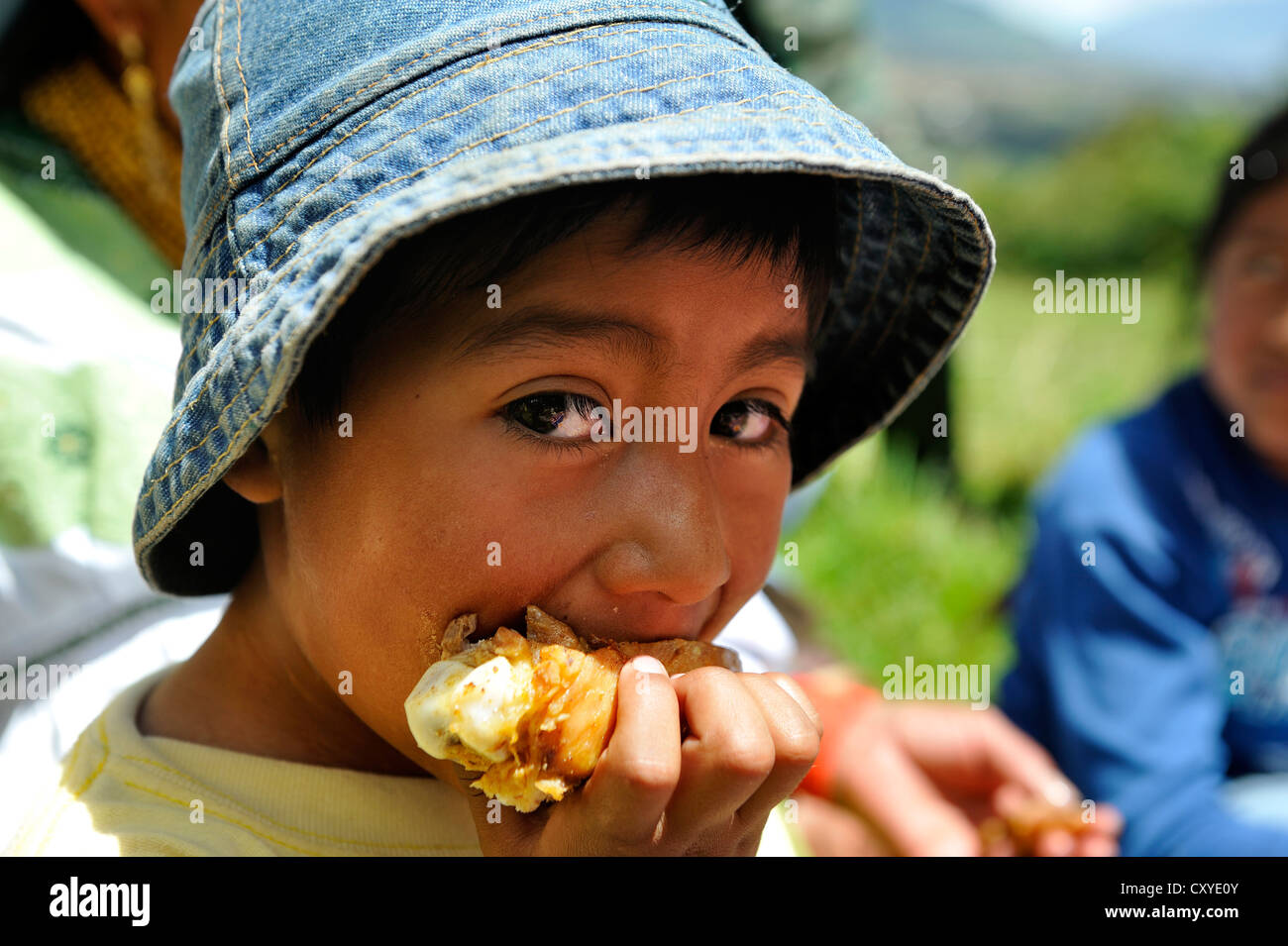 Indian Boy Eating High Resolution Stock Photography and Images - Alamy