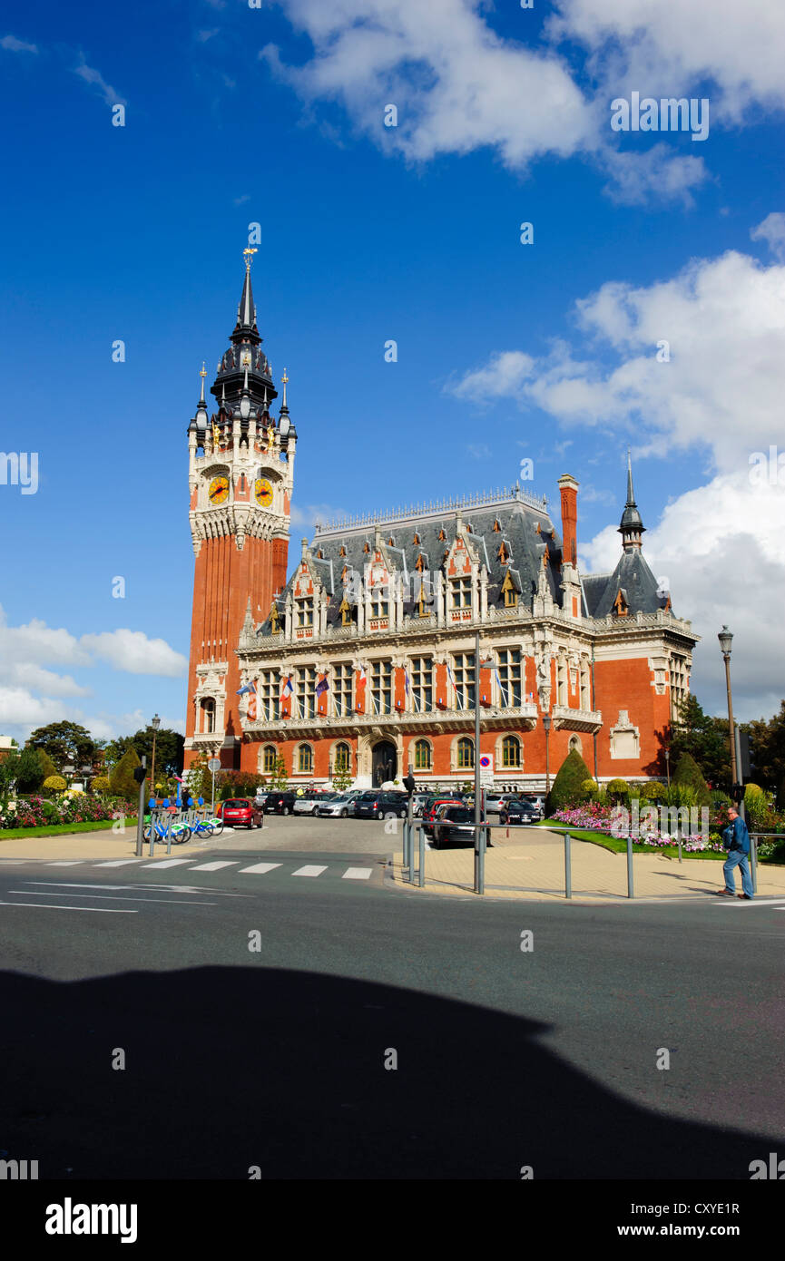 Hotel de Ville, Calais Stock Photo - Alamy