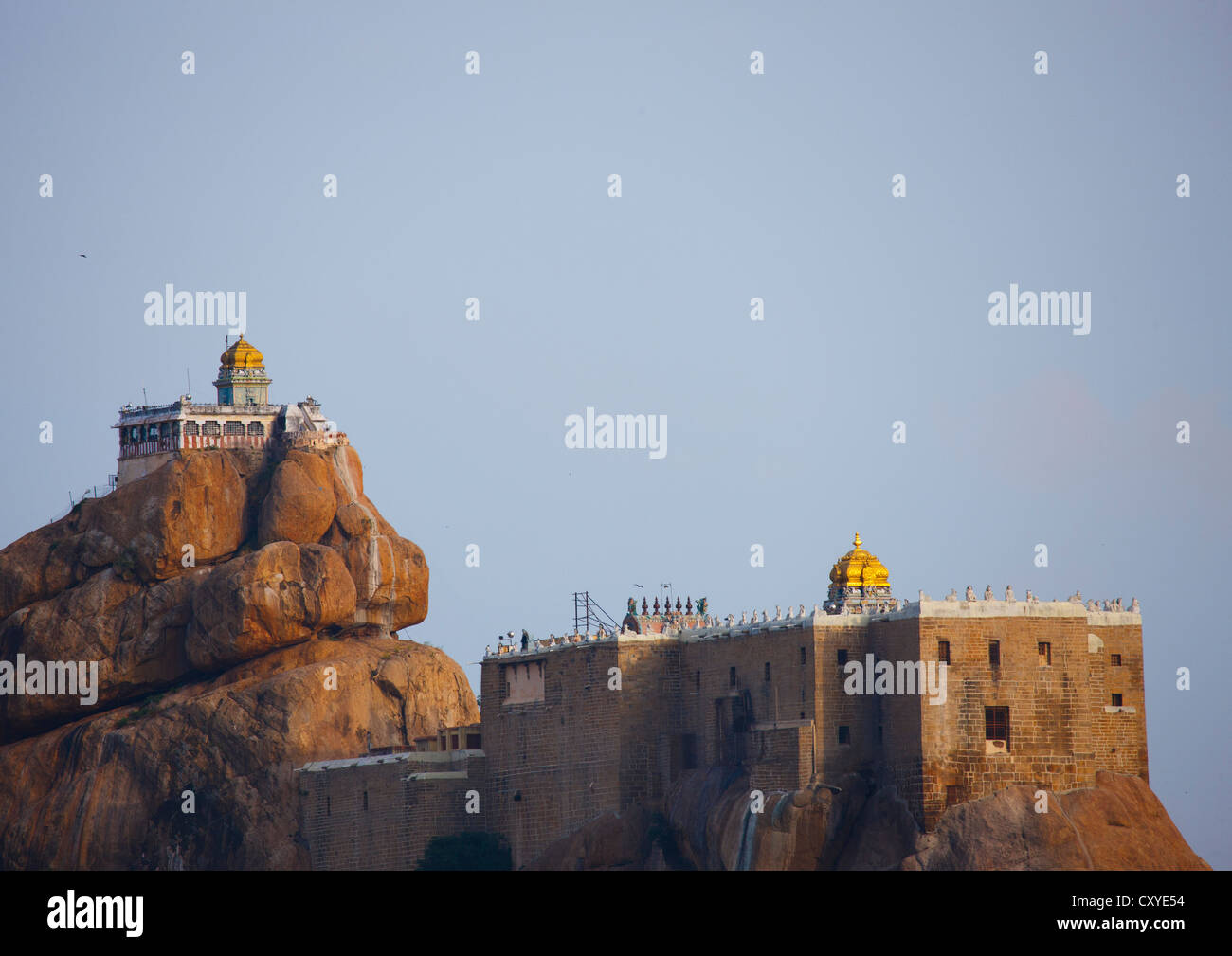 Located On The Upper Part Of The Town The Rock Fort Temple In Trichy ...