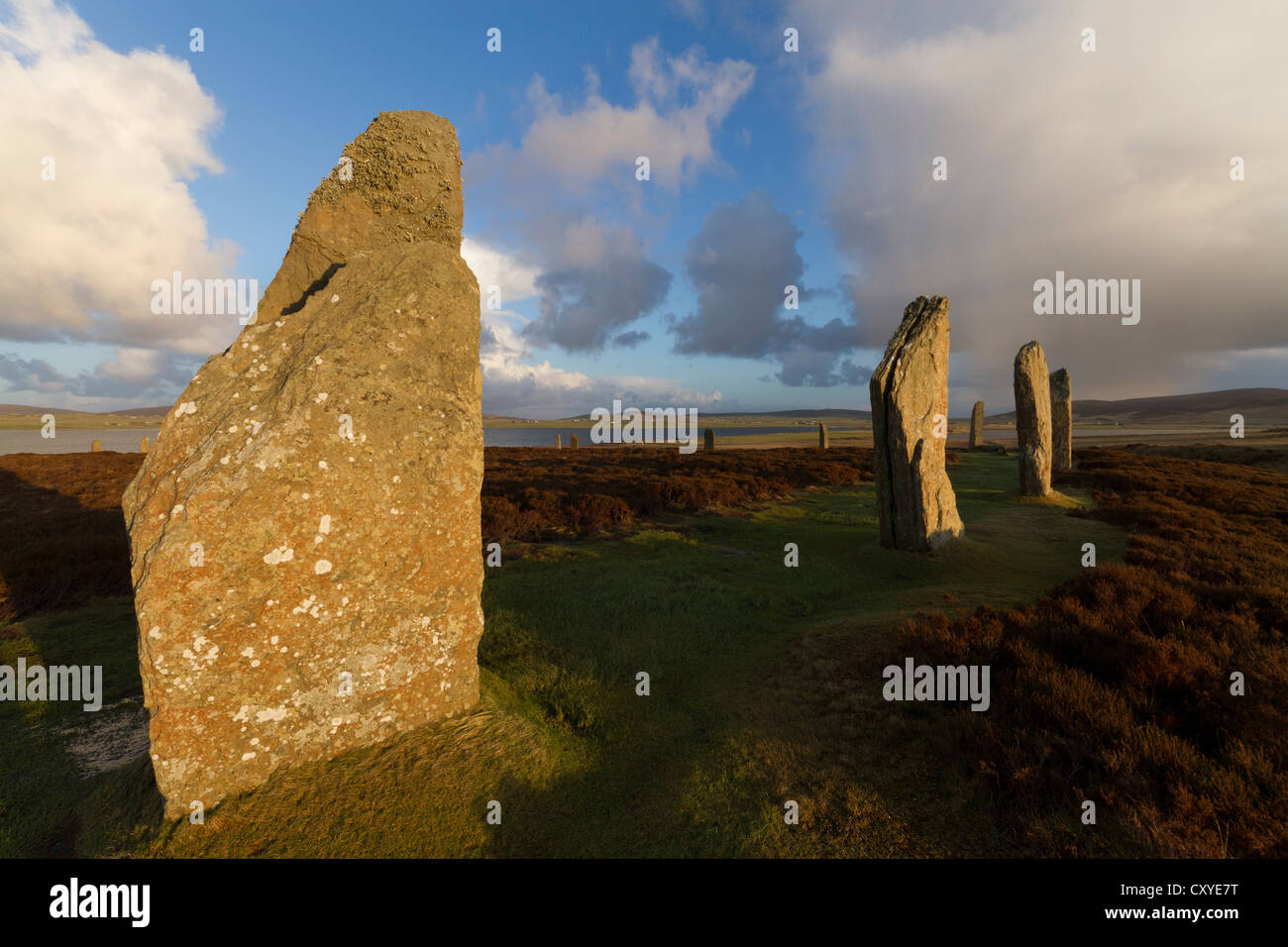 Stone circle orkney hi-res stock photography and images - Alamy