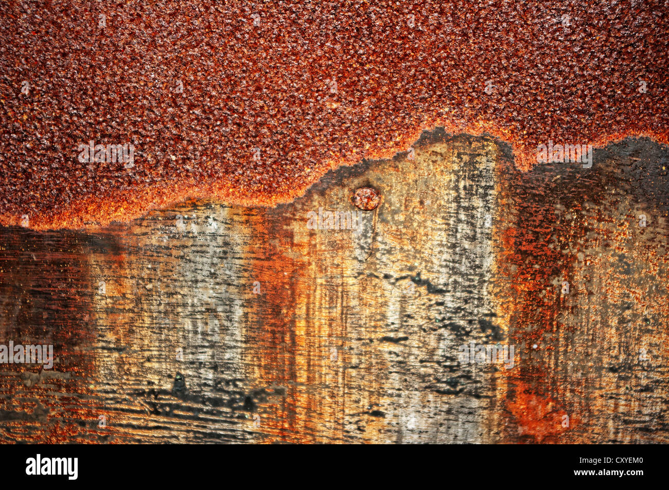 Rusty colored sheet Stock Photo - Alamy