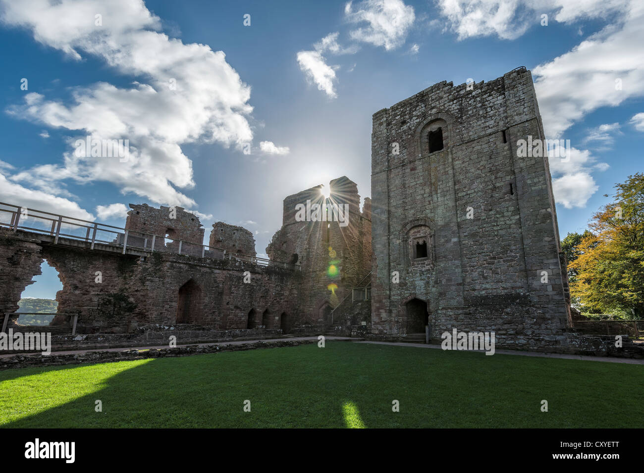 Ruin ruins ross on wye tower hi-res stock photography and images - Alamy