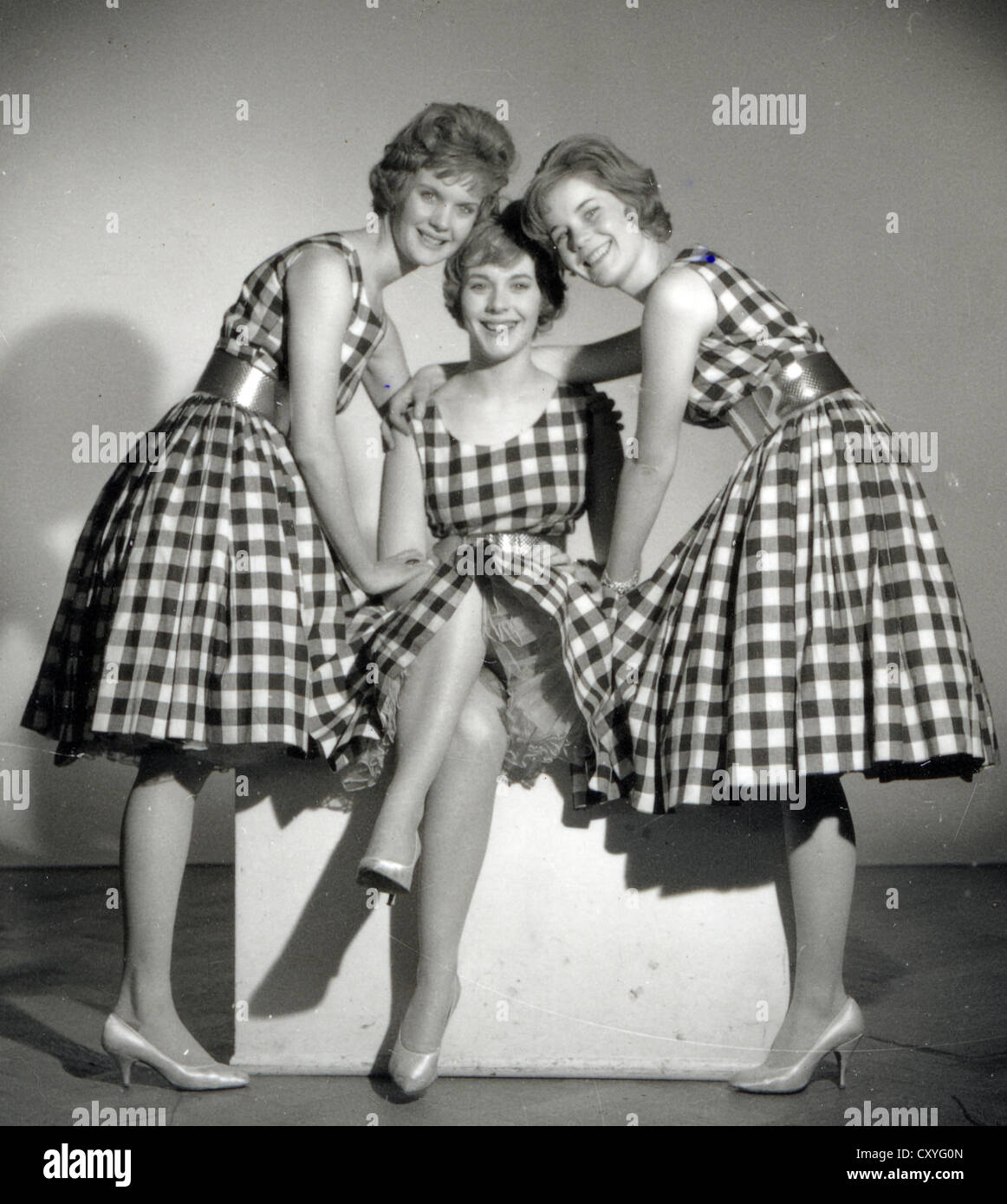THE DALE SISTERS (aka the England Sisters) UK pop trio about 1962 Stock ...