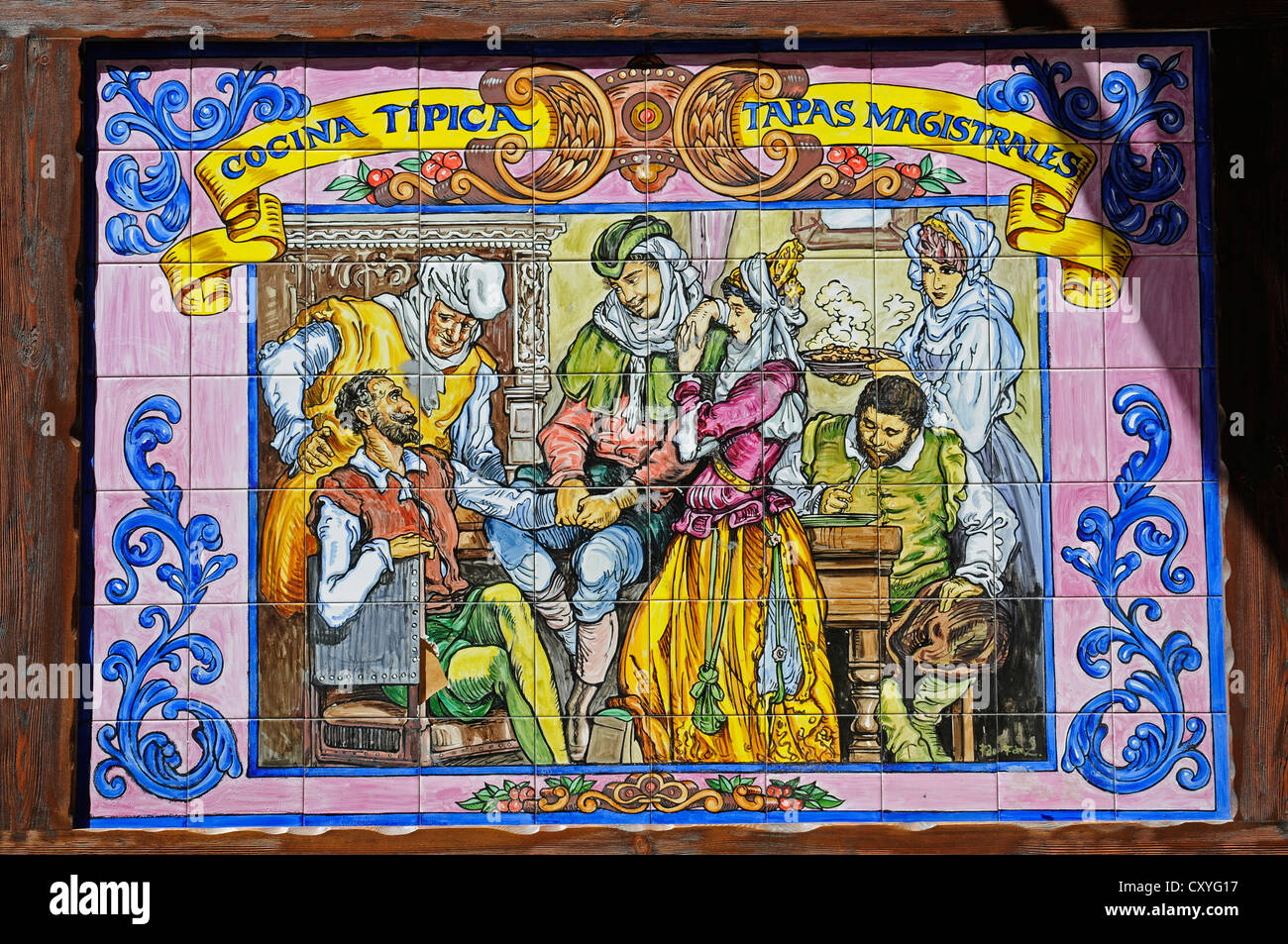 Traditional spanish tiles hi-res stock photography and images - Alamy