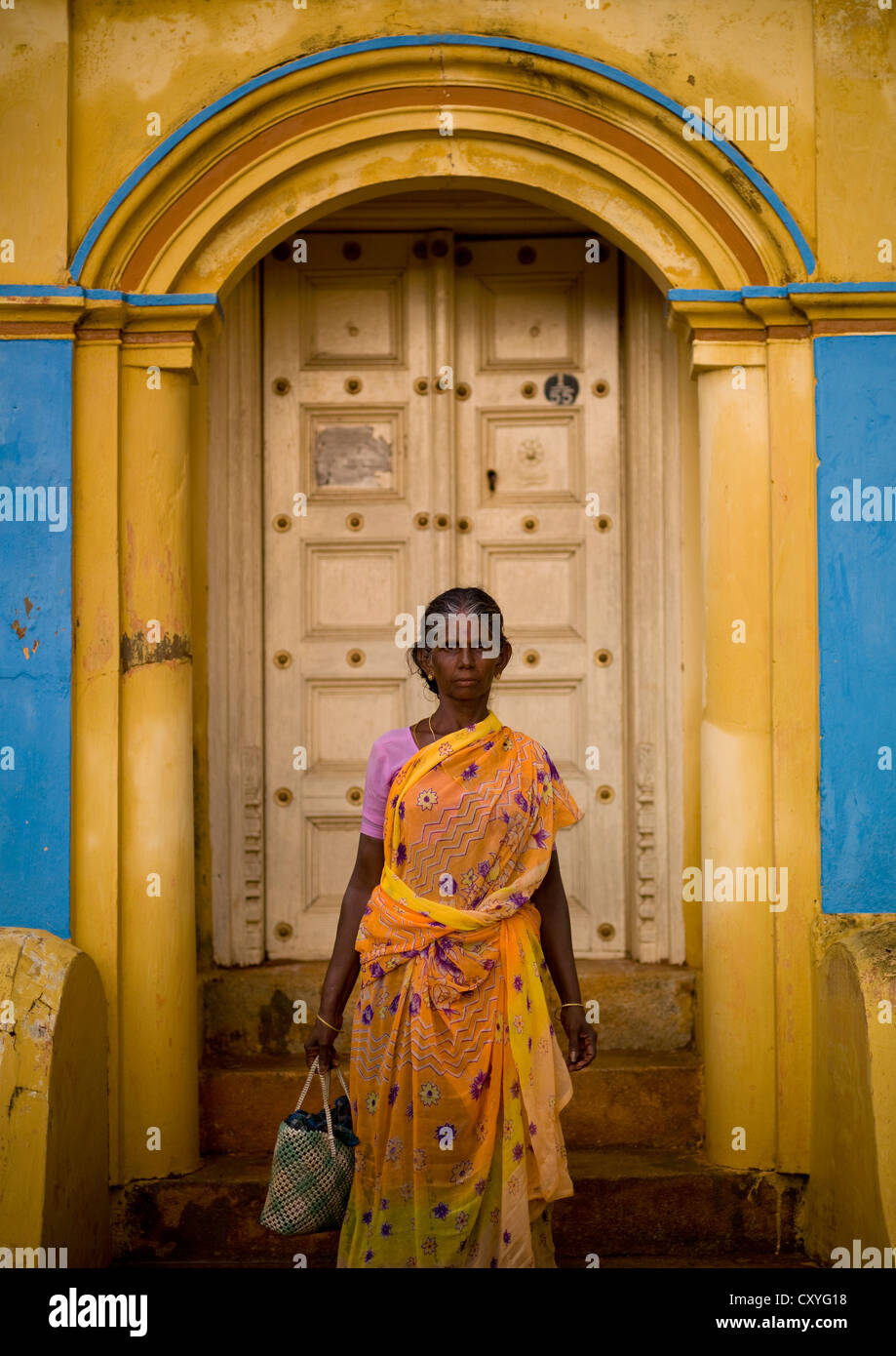India indian chettinad tamil nadu travel woman hi-res stock photography ...