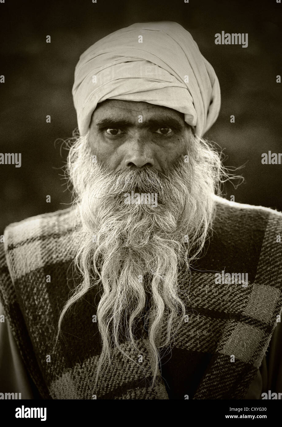 Old portrait india black and white hi-res stock photography and images ...