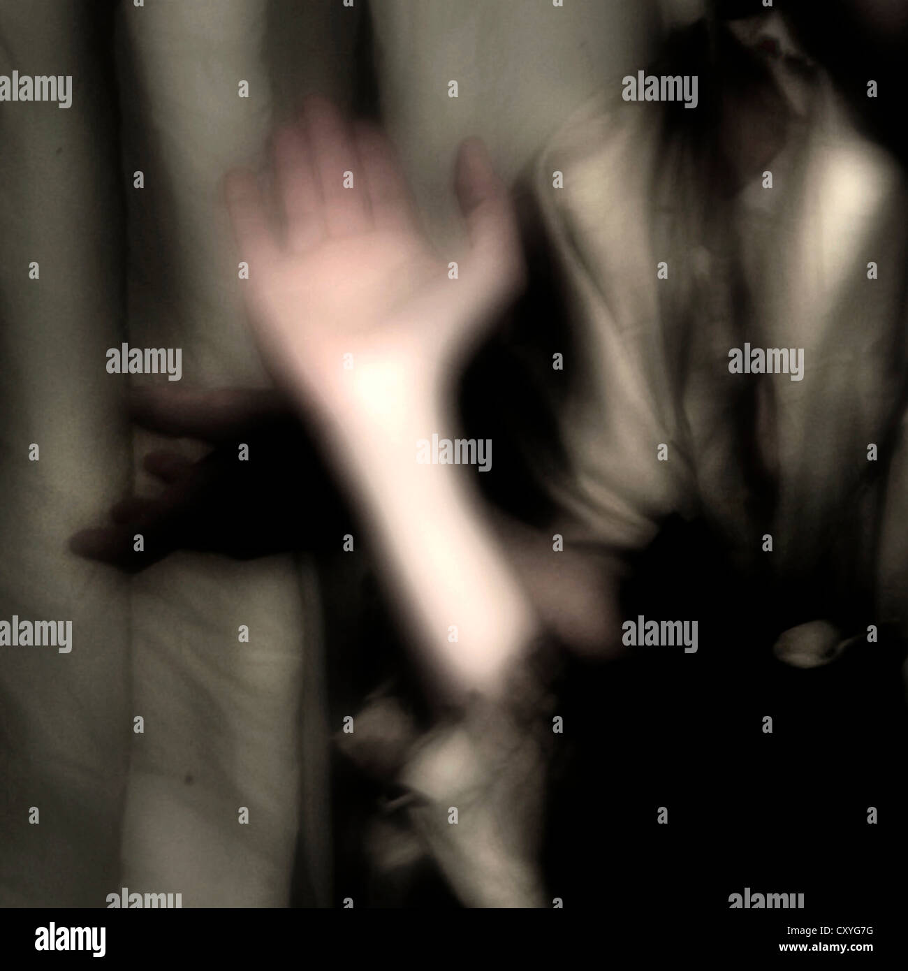 A blurred hand Stock Photo - Alamy