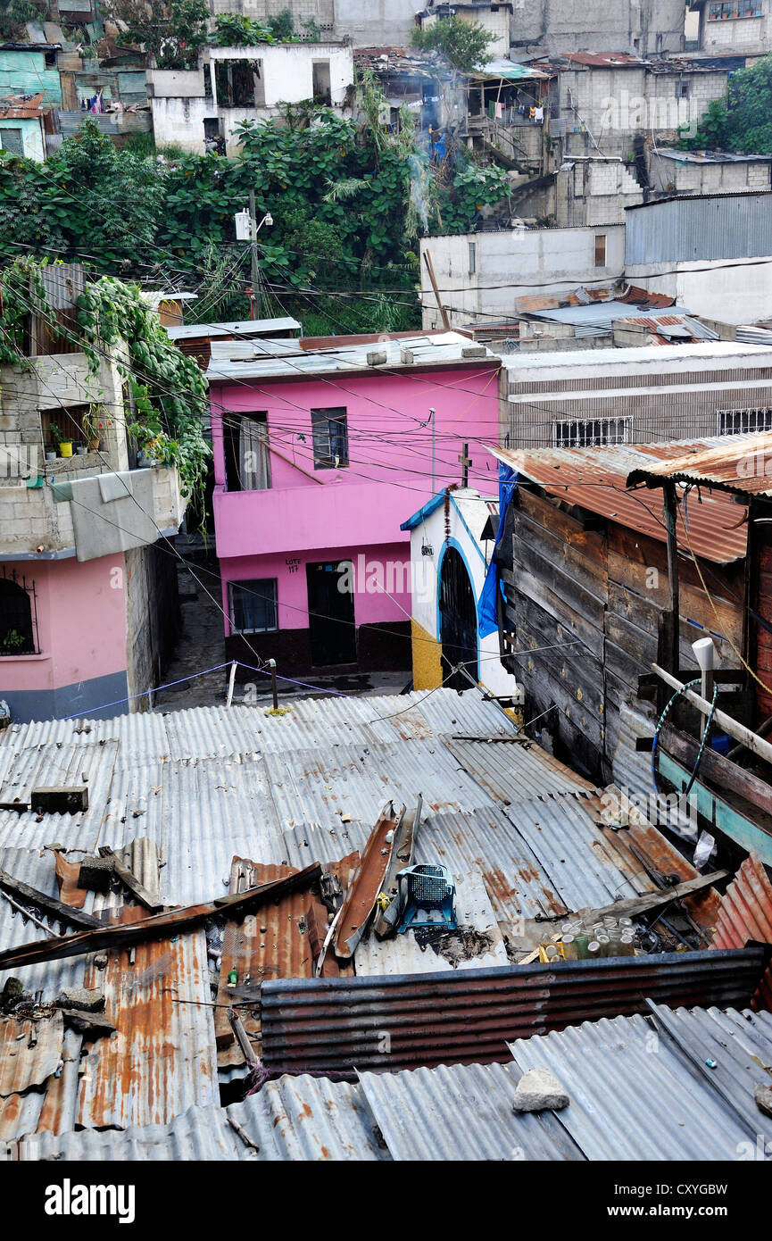 Guatemala guatemala city slums hi-res stock photography and images - Alamy