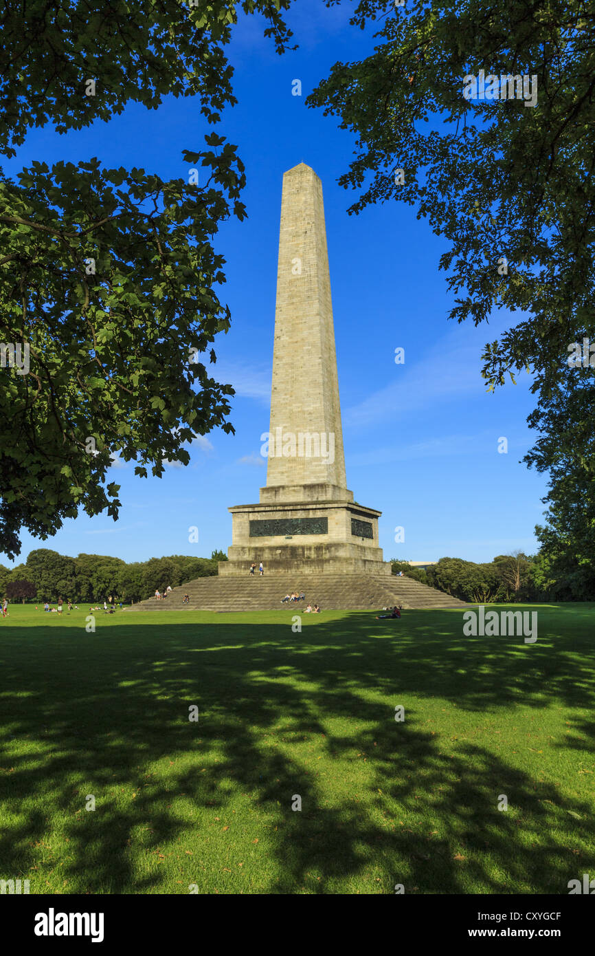 The Duke of Wellington Monument, Phoenix Park, Dublin, Ireland Stock ...