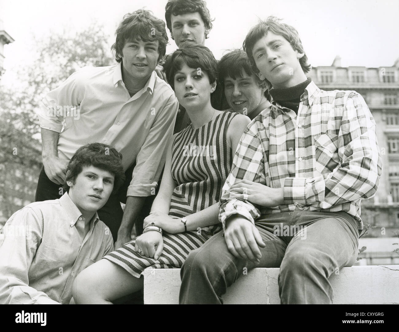 EPISODE SIX UK pop group in 1968. See Description below for names Stock ...