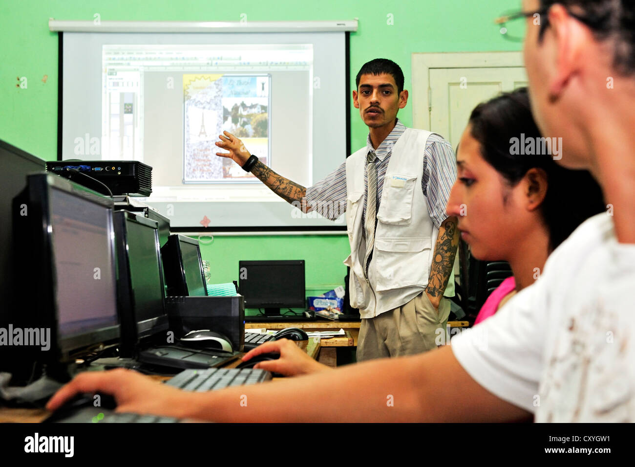 Computer science teacher, 29 years old, a former hired killer and ...