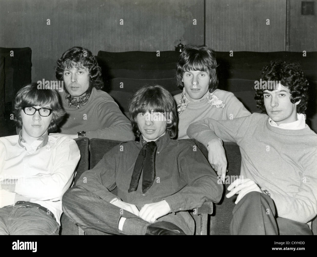 THE END UK pop group in April 1968. Photo Tony Gale Stock Photo - Alamy