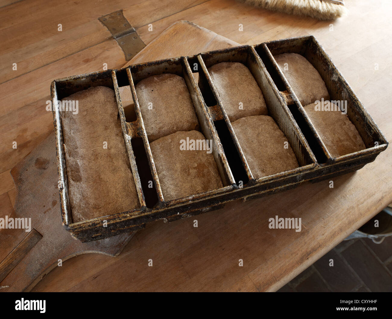 Making bread dough in germany hi-res stock photography and images - Alamy